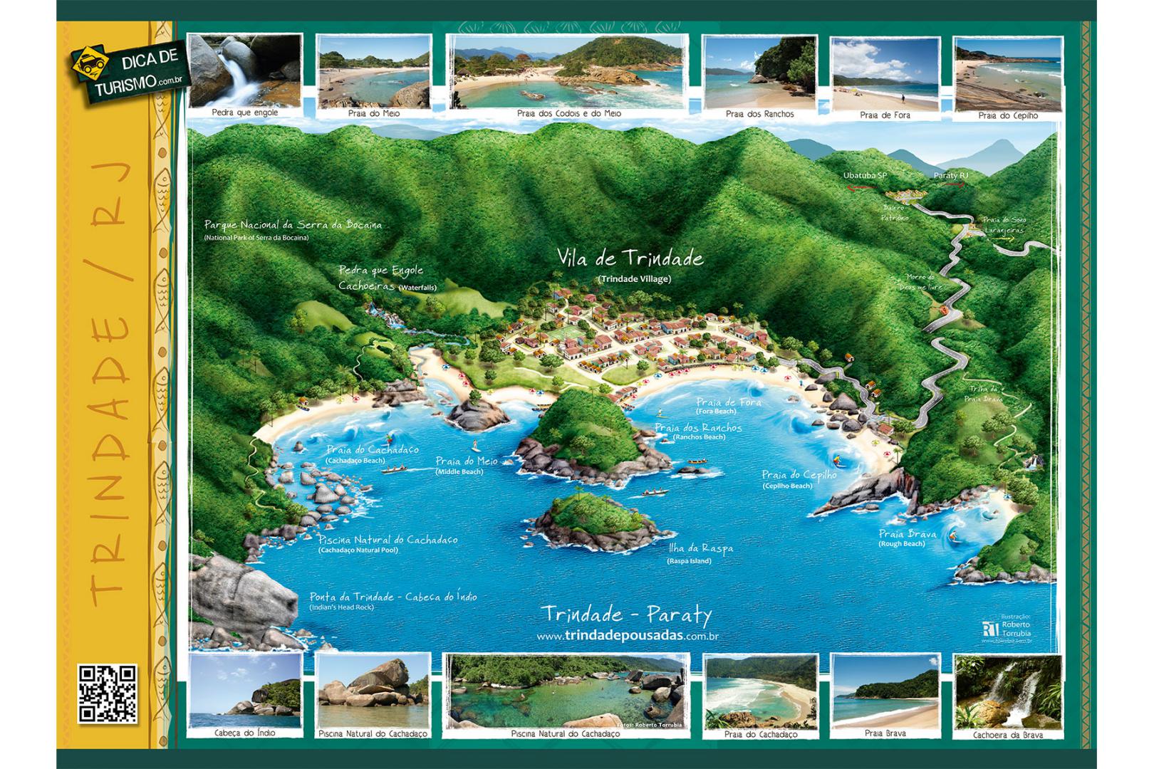 Criação de Mapas Turísticos Ilustrados - Roberto Torrubia